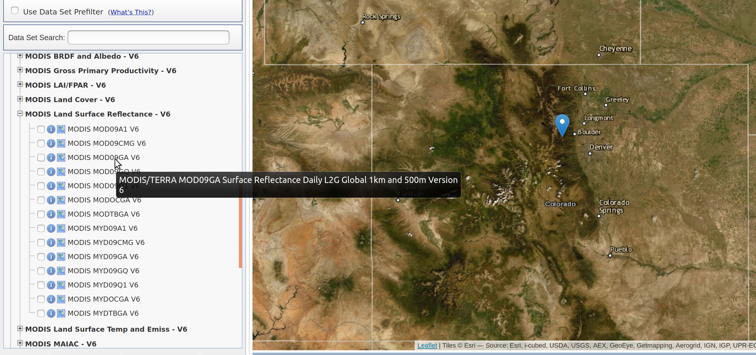 从USGS Earth Explorer网站查找和下载MODIS数据_earthexplorer网站-CSDN博客