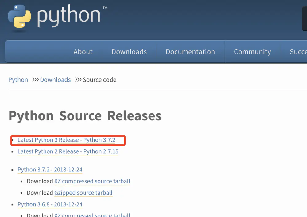 python3.7安装_python下载gzip源码包吗-CSDN博客