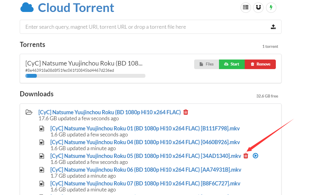 Docker一键部署cloud-torrent实现不限速下载BT文件-CSDN博客