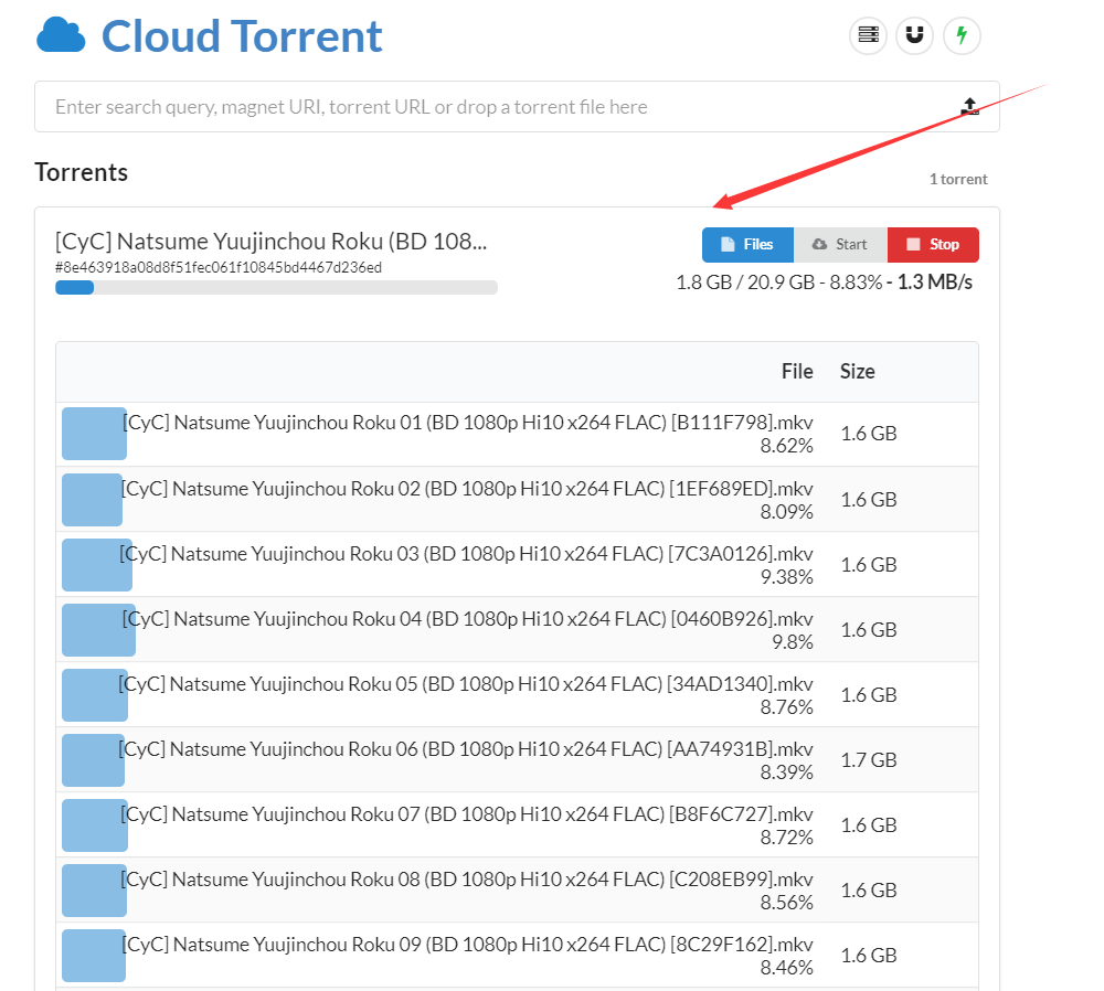 Docker一键部署cloud-torrent实现不限速下载BT文件-CSDN博客