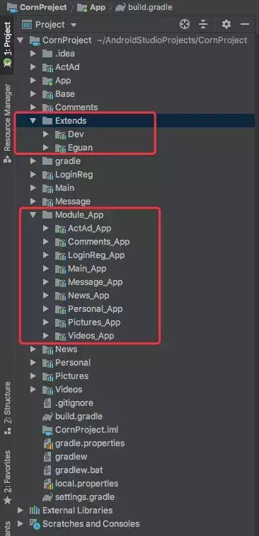 Android项目实现Module目录结构分组_android model 分组-CSDN博客