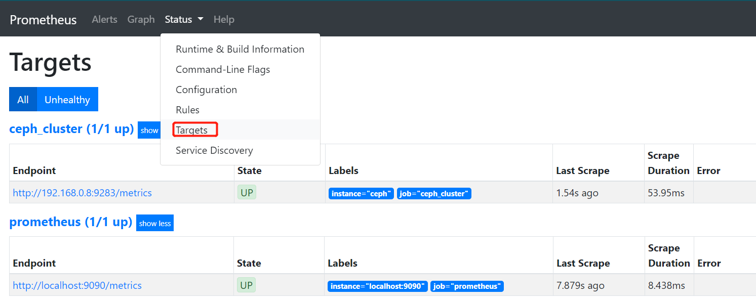 ⑥ prometheus+grafana监控Ceph集群_ceph grafana配置-CSDN博客