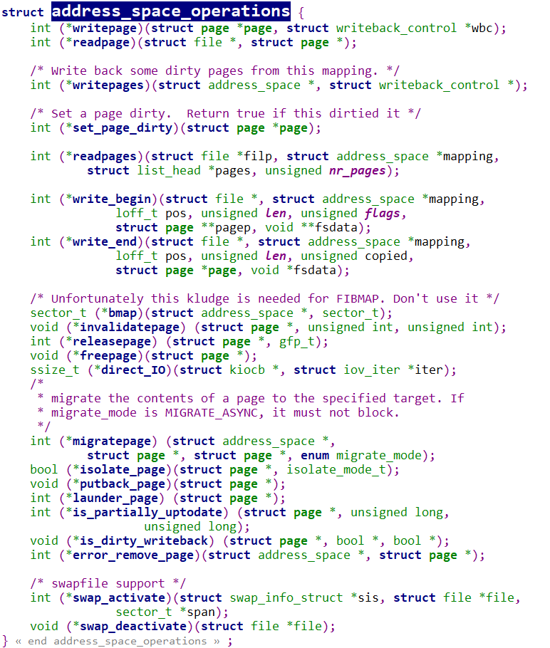 struct address_space解读_address space writepage-CSDN博客
