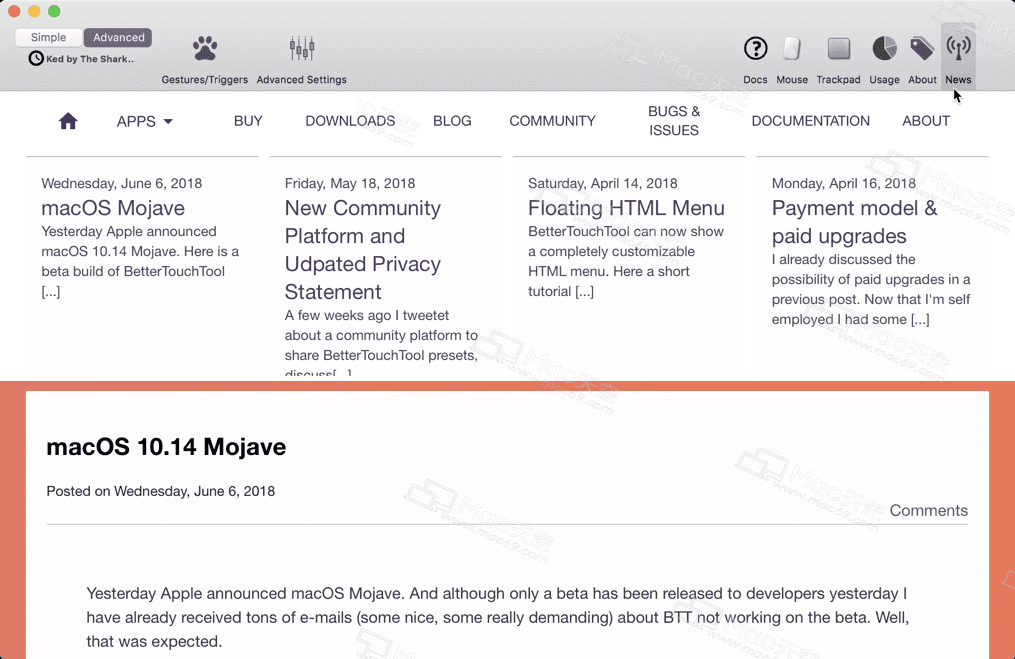 bettertouchtool for Mac-CSDN博客