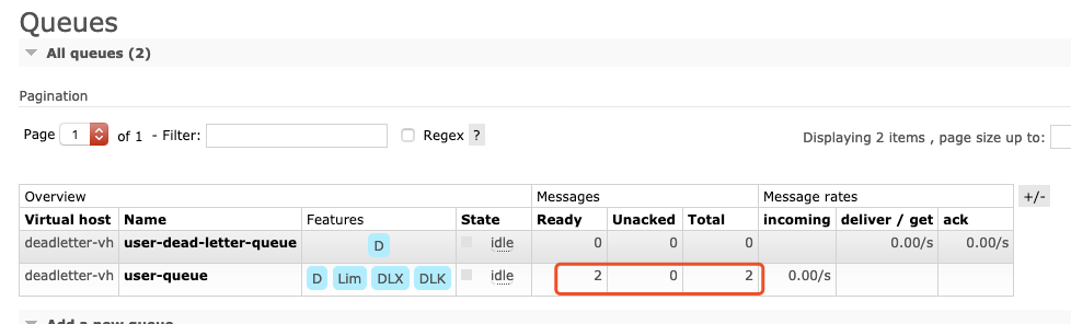 SpringBoot中RabbitMQ死信队列介绍和使用_default-requeue-rejected-CSDN博客