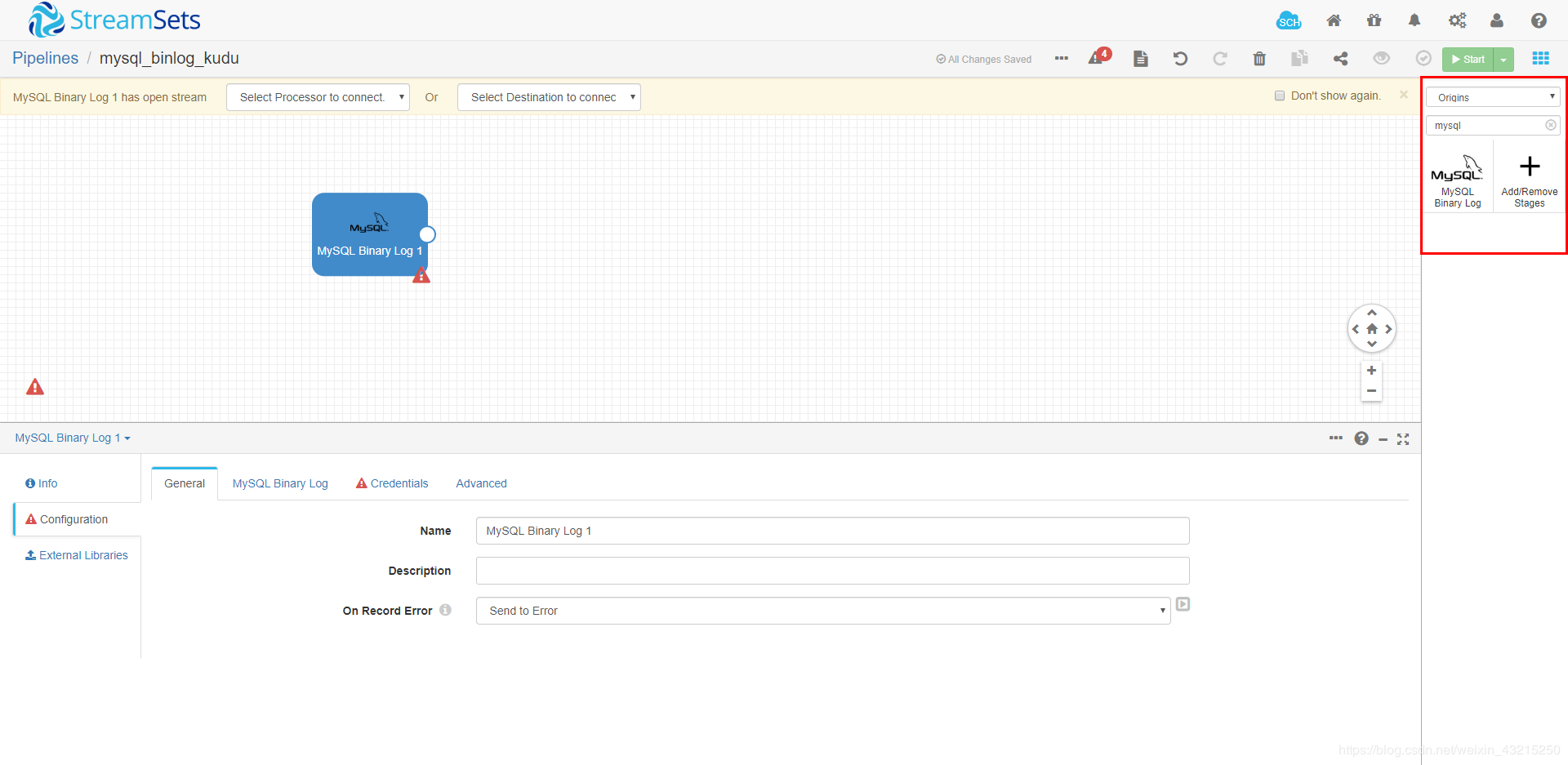 利用 StreamSets 实现将 MySQL 中数据实时同步写入 Kudu_streamset向mysql查询和插入数据-CSDN博客