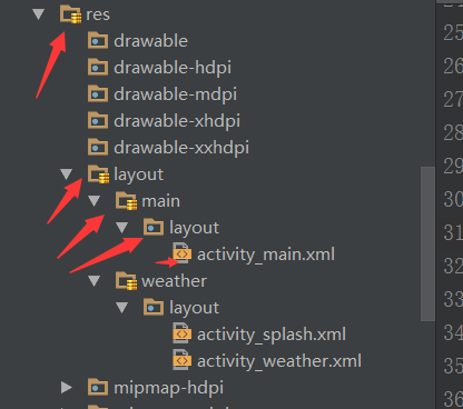 Android Studio 在layout文件夹下建立子文件夹_res中没有layout文件夹-CSDN博客