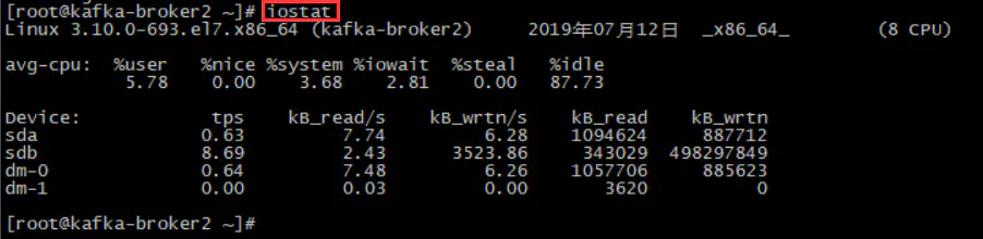 iostat对磁盘IO情况实时监控_iostats-CSDN博客