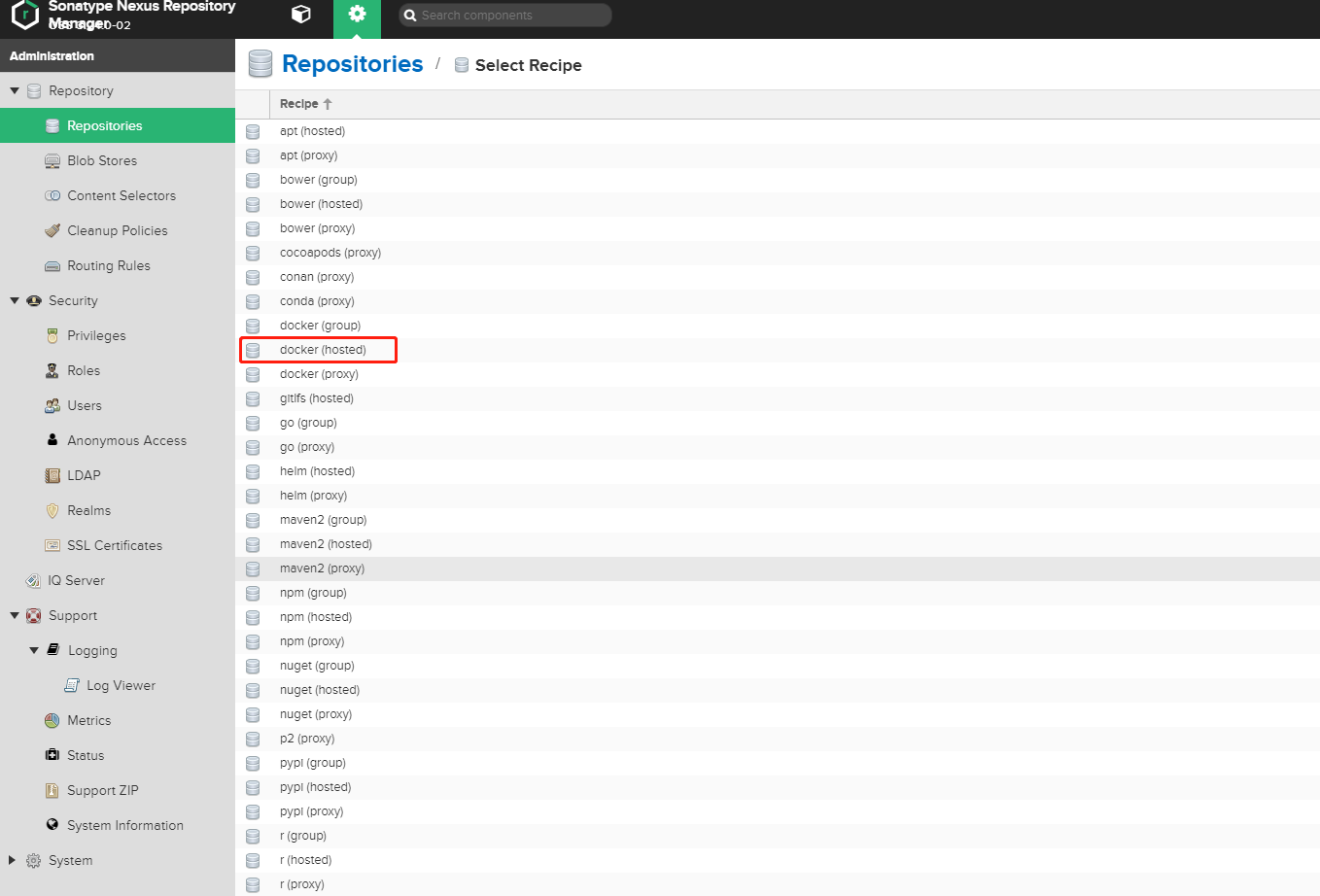 docker部署nexus及配置docker、maven、npm仓库_docker映射nexus配置文件-CSDN博客