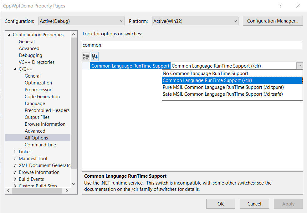 C++/CLI 中创建WPF项目的方法探索_wpf c++-CSDN博客