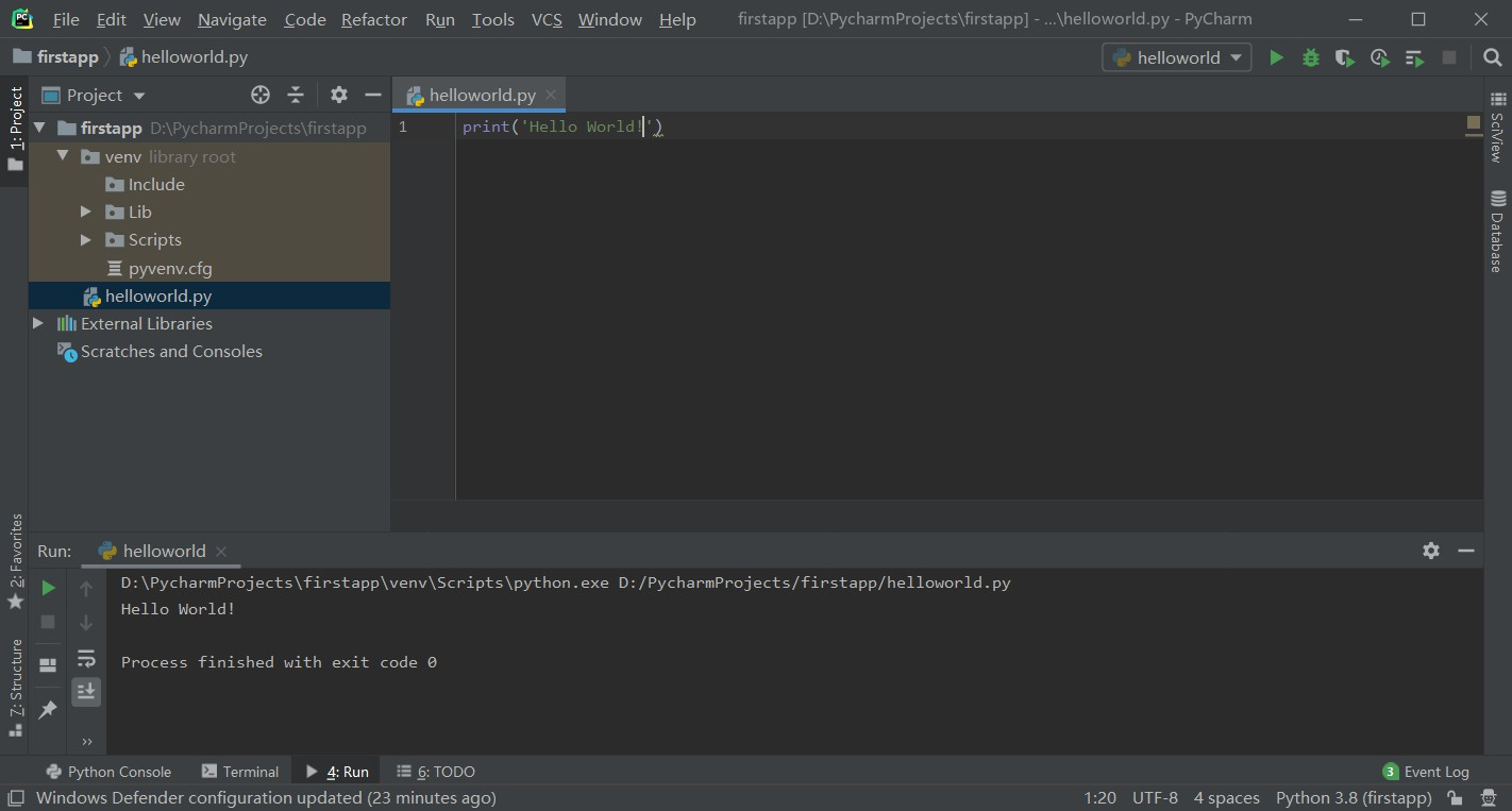 Python零基础快速入门4-Pycharm首次使用及配置_pycharm第一次打开怎么设置-CSDN博客
