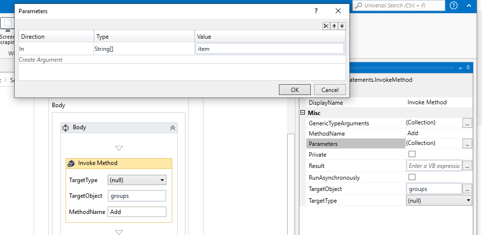 Uipath Invoke Method & 数组列表_uipaht invoke方法-CSDN博客