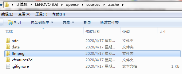 学习opencv3：cmake编译opencv时无法下载ffmpeg、xfeatures2d等文件ffmpeg Download Failed 6couldnt Resolve 