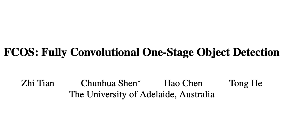 FCOS : 找到诀窍了，anchor-free的one-stage目标检测算法也可以很准 | ICCV 2019-CSDN博客