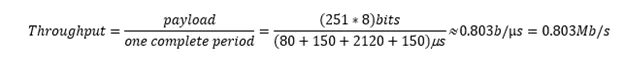 Bluetooth maximum transmission rate and power consumption calculation ...