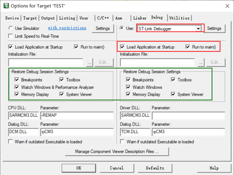 【stm32—mdk Arm】勾选了“reset And Run”却不起作用，怎么办 Csdn博客