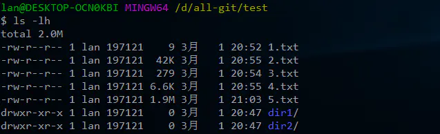 git基本命令ls、cat、mv、touch简述_git ls-CSDN博客
