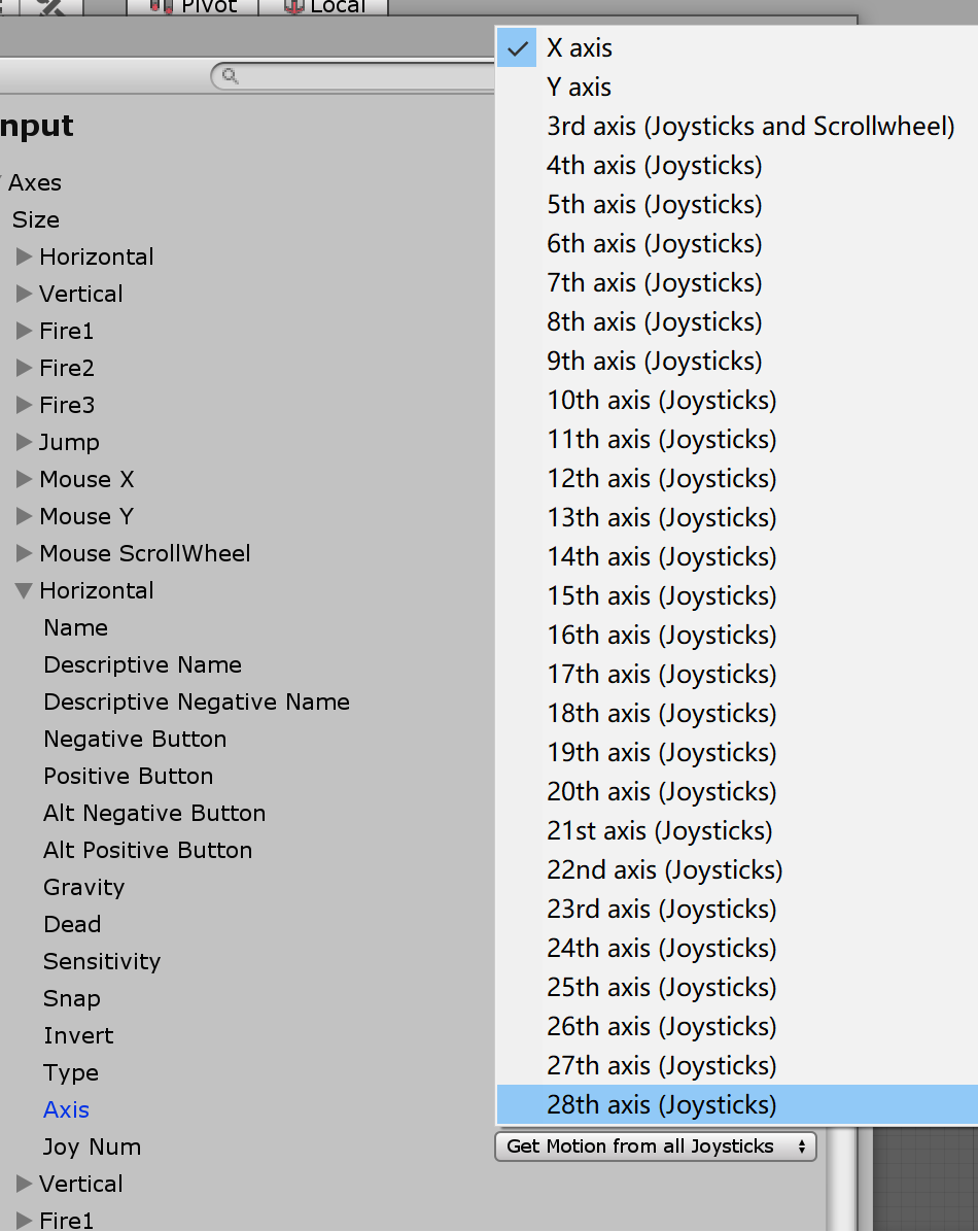 Unity3D 学习笔记(六) 手柄配置_x轴 y轴手柄注册表axes-CSDN博客