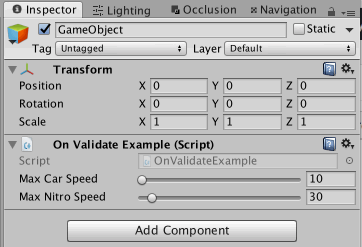 Unity3D 编辑器扩展 强大的OnValidate_unity onvalidate-CSDN博客