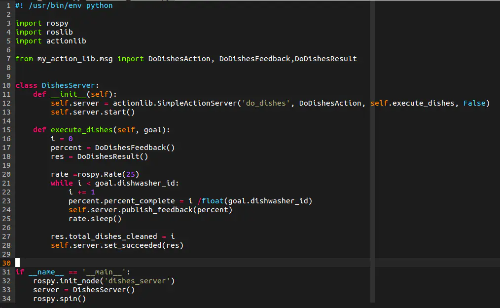 ROS python教程-actionlib-编写简单的action客户端及服务器-CSDN博客