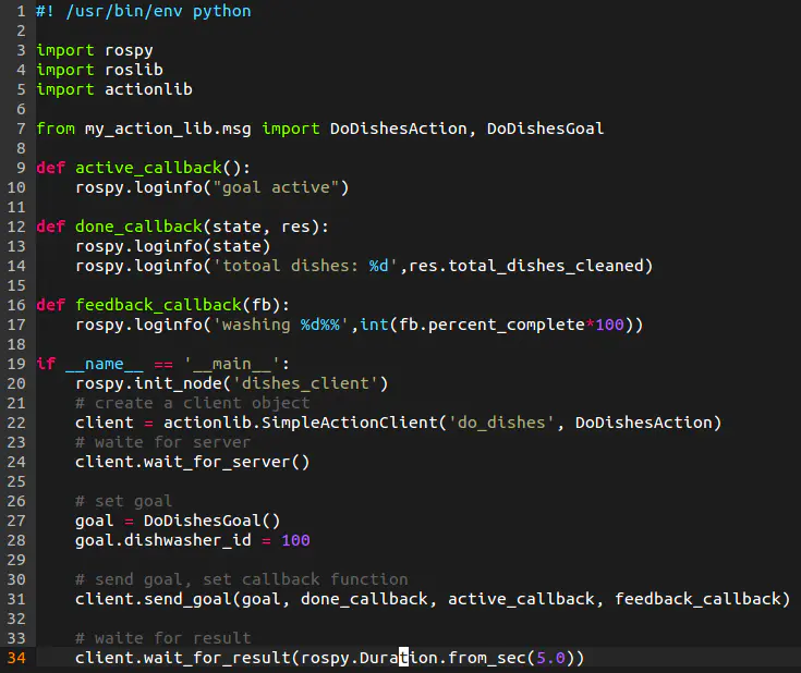 ROS python教程-actionlib-编写简单的action客户端及服务器-CSDN博客