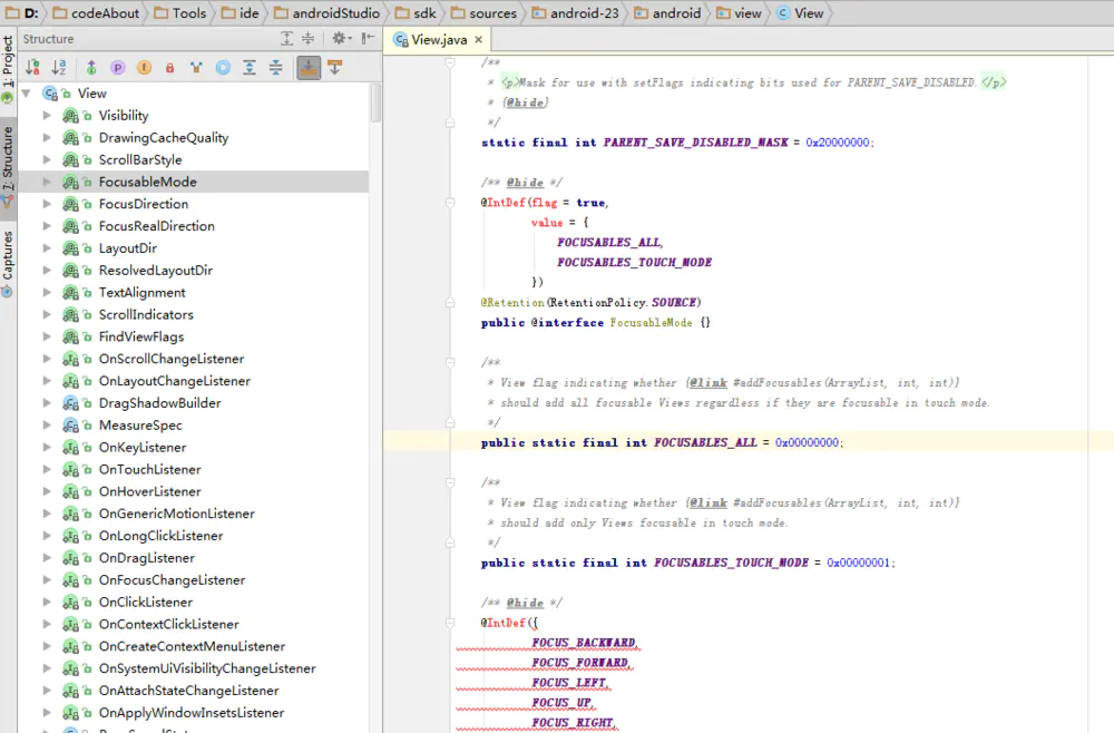 AndroidStudio Class Structure类结构显示器使用_android studio structure 结构-CSDN博客