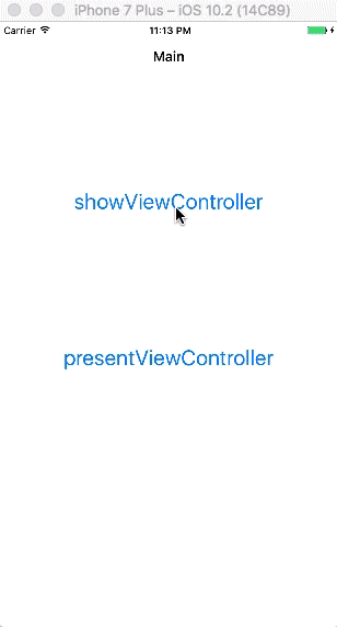 Segue几种类型(Show、Show Detail、Present modally、Present as Popover)的区别_showdetailviewcontroller-CSDN博客