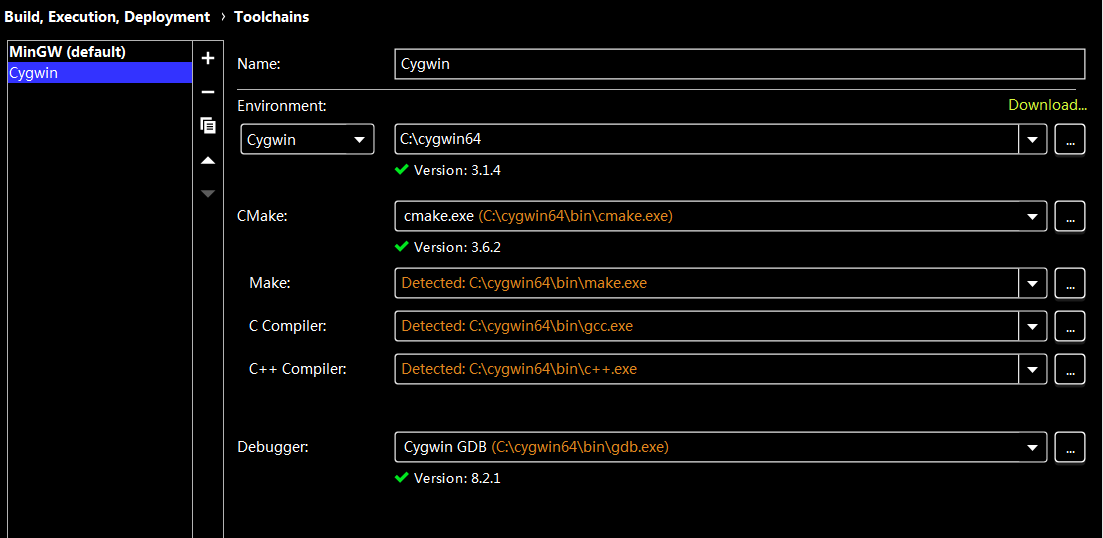 说说如何安装 cygwin 并配置到 CLion 中_clion怎么使用cygwin环境-CSDN博客