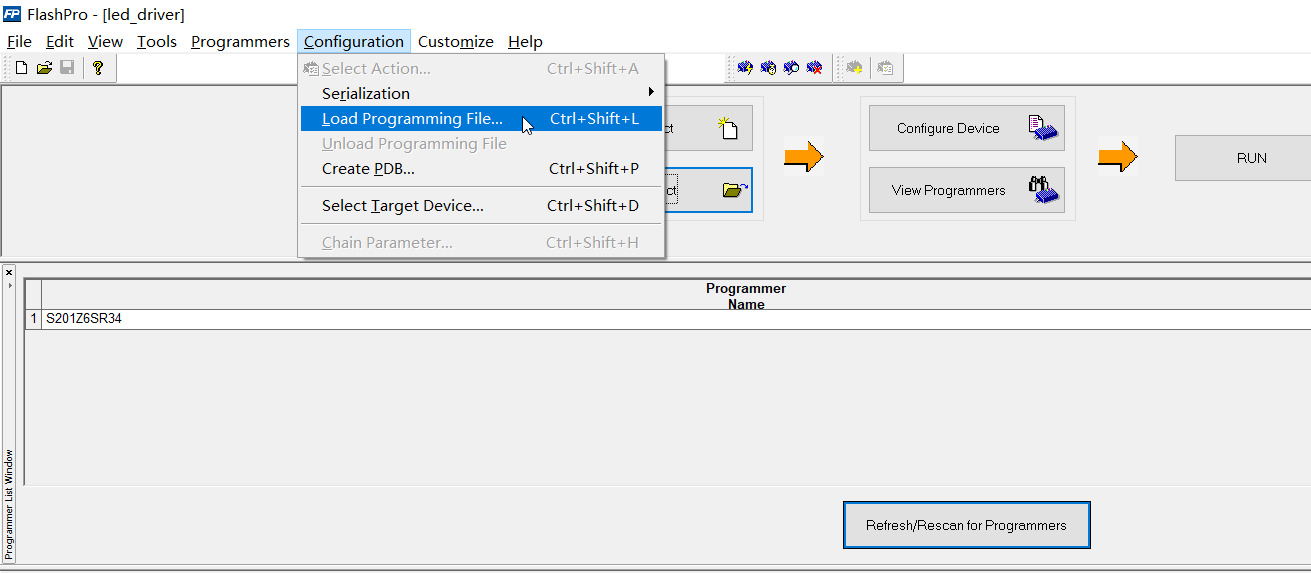 Microsemi Libero使用技巧3——使用FlashPro单独下载程序_whik1194的博客-CSDN博客