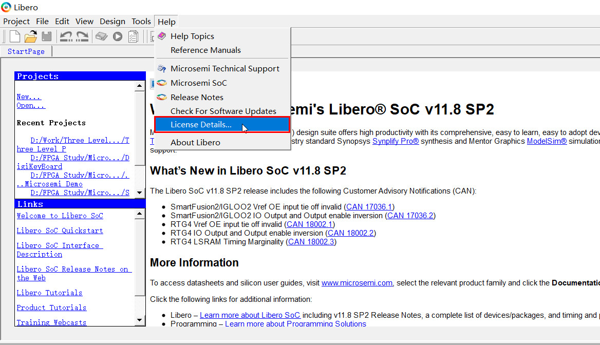 Microsemi Libero系列教程（一）——Libero开发环境介绍、下载、安装与注册_whik1194的博客-CSDN博客_libero