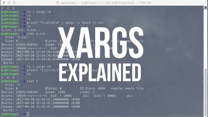 xargs 命令教程_windows 安装xargs-CSDN博客