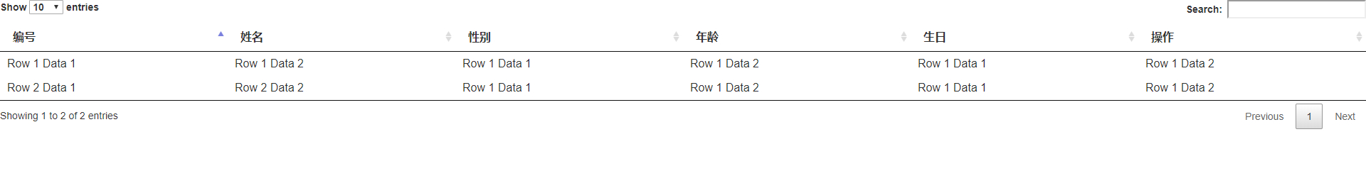 datatables使用教程_datatables 教程-CSDN博客