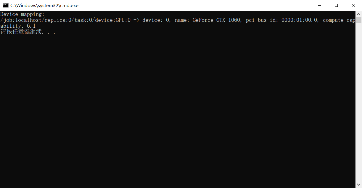 Windows10下tensorflow启用gpu加速，显卡gtx1060，踩坑记录gtx显卡开启gpu服务 Csdn博客 