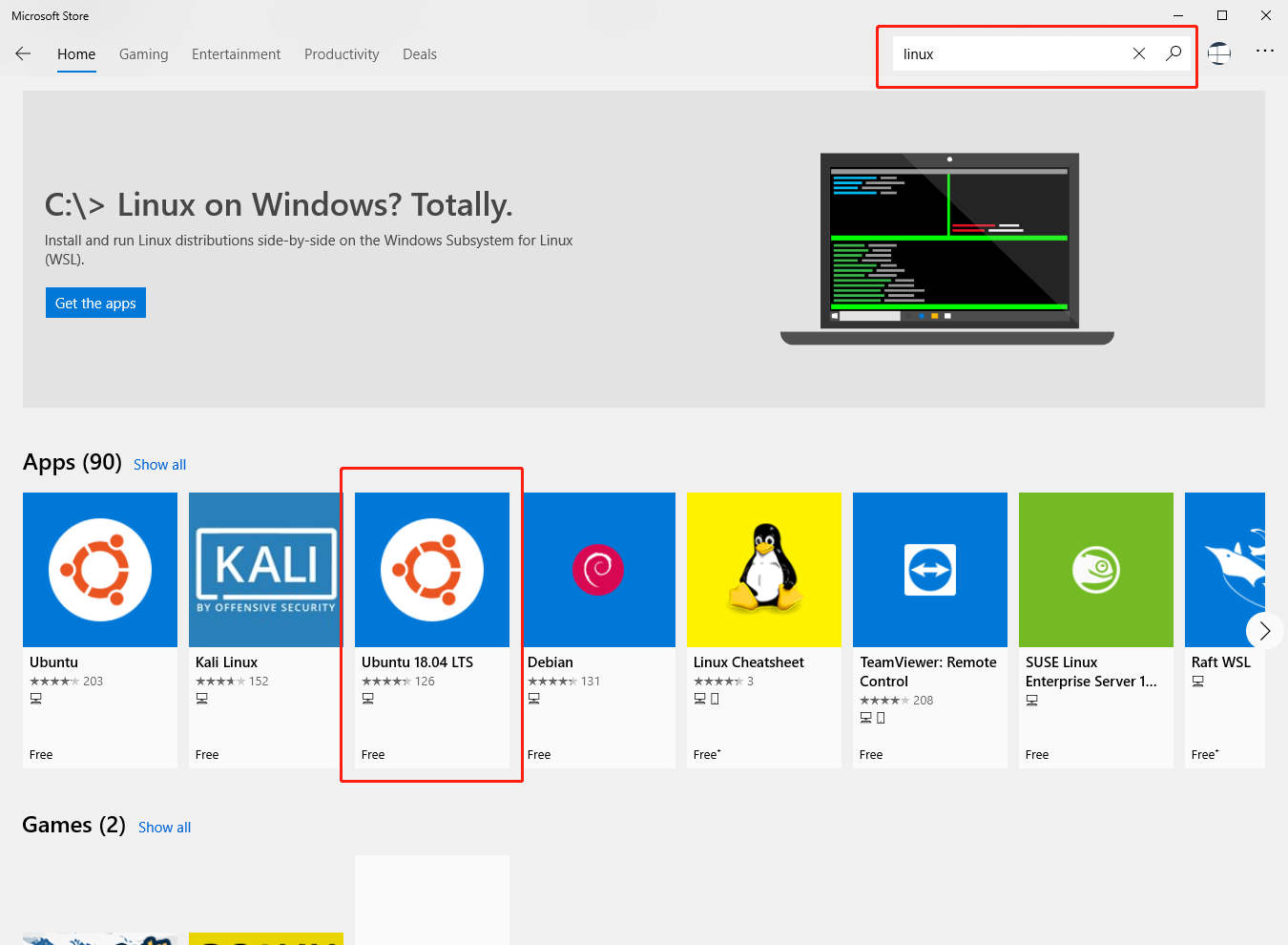 在Windows 10中启动WSL2 并安装Linux（ Ubuntu 为例）并运行docker_win10启动wsl2 linux-CSDN博客