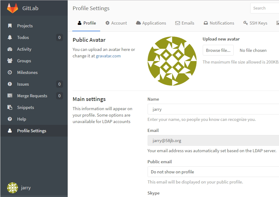 GitLab 通过ldap完成帐号认证_gitlab-ce ldap-CSDN博客