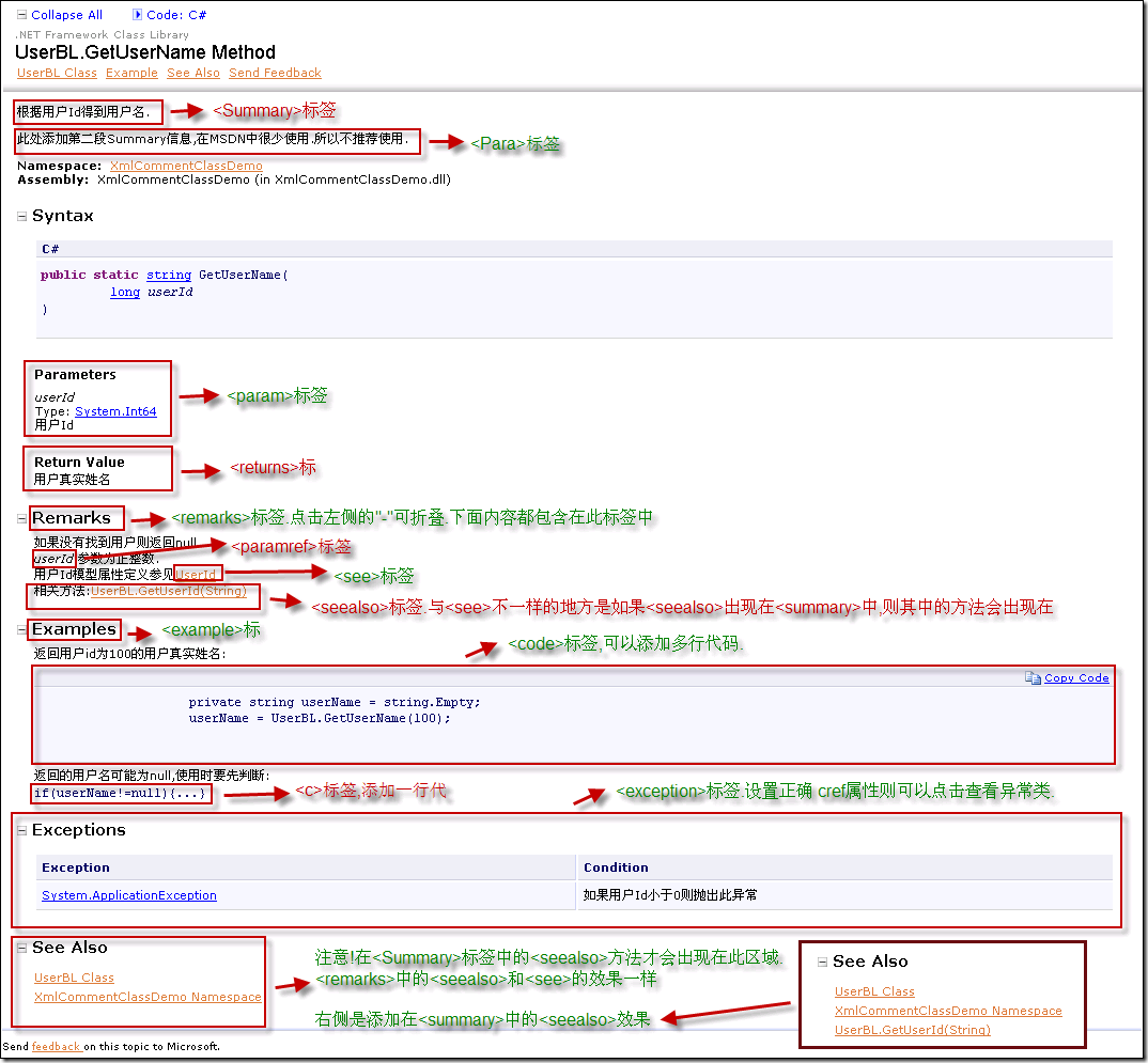 使用.NET中的XML注释(一) -- XML注释标签讲解_xmlcomment 如何使用-CSDN博客