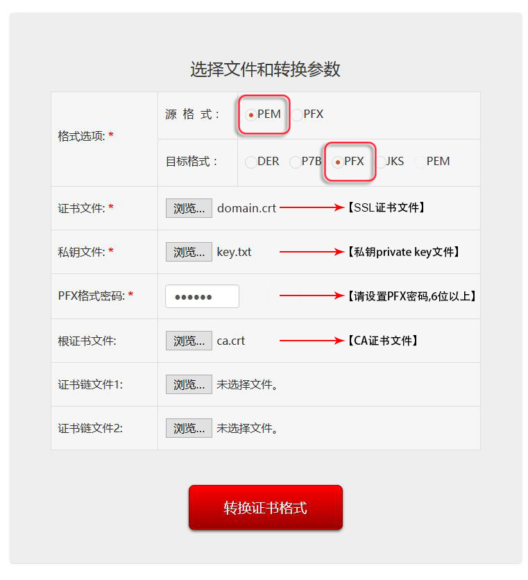 Pfx，cer 证书格式转换linux Cer证书转pfx Csdn博客 