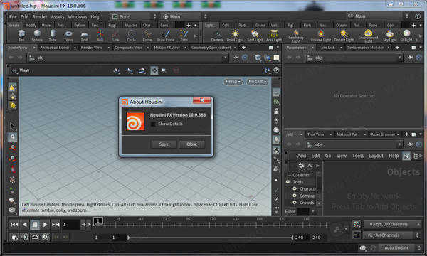 SideFX Houdini FX中文版_houdini汉化补丁-CSDN博客