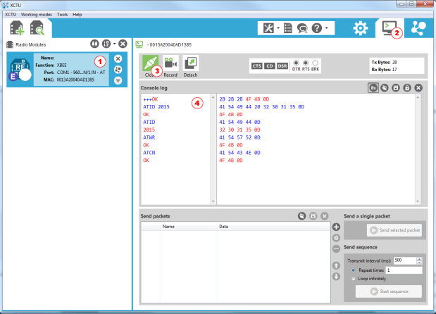 XBee zigbee 使用指南---XBee 透传模式介绍_xbee透传-CSDN博客