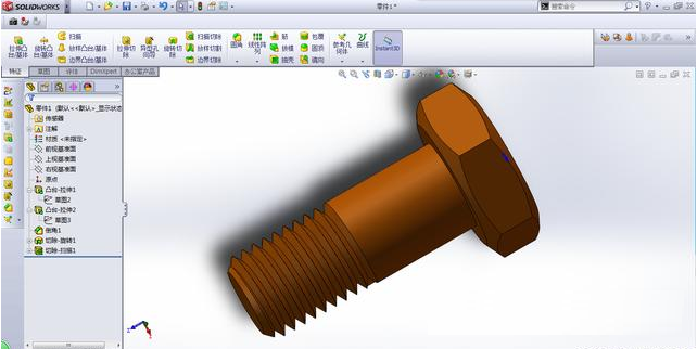 Cómo usar SolidWorks para hacer tornillos - programador clic