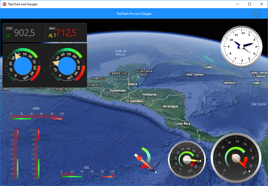 TeeChart Pro VCL / FMX教程：创建仪表可视化_teechart-vcl-fmx-samples-CSDN博客