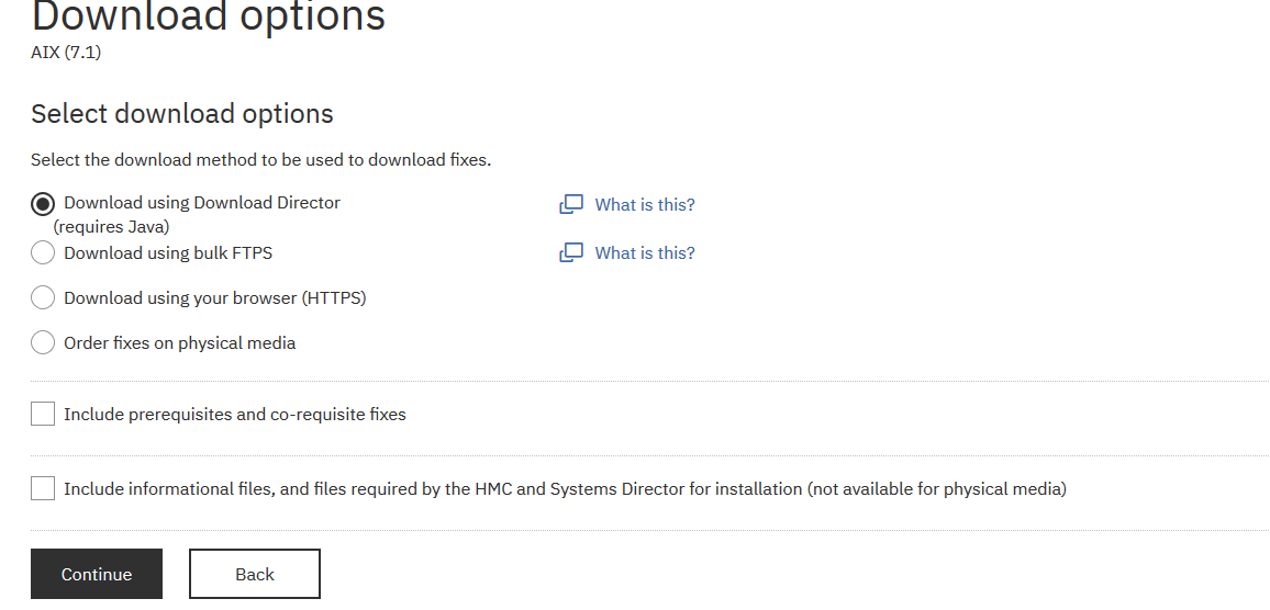 如何下载特定OSLEVEL的AIX ISO_aix系统下载-CSDN博客