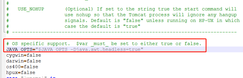 Linux tomcat 添加参数-Djava.awt.headless=true-CSDN博客