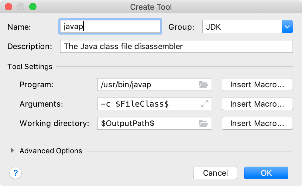 IDEA External Tool(Javap -c, SSH等等）， IDEA外部工具_idea external tools ssh-CSDN博客