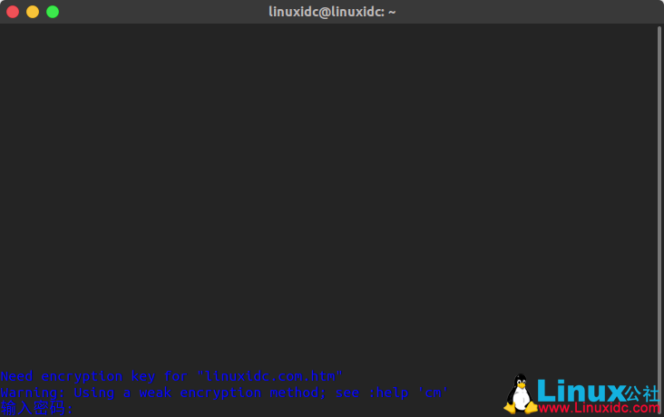 Linux下使用Vim/Vi给文件加密和解密_linux下文件need encryption key for-CSDN博客