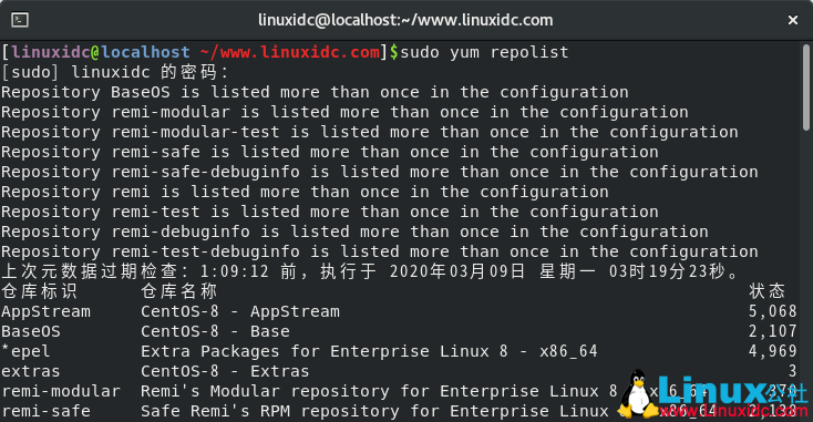 CentOS 8/RHEL 8 REMI 仓库安装教程_(redhat-release >= 8.8 or centos-stream ...
