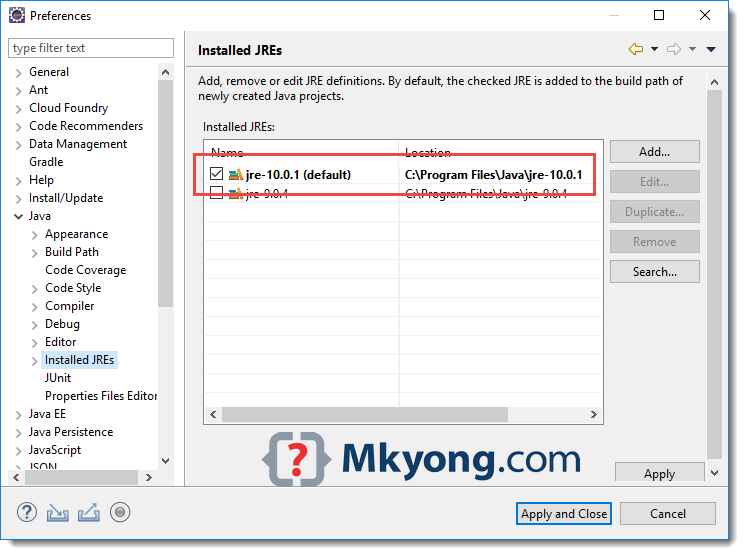 Eclipse IDE –在此环境中不提供编译器。 也许您是在JRE而不是JDK上运行？-CSDN博客