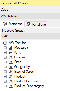 ssas mdx_如何使用MDX表达式查询SSAS表格模型数据库-CSDN博客