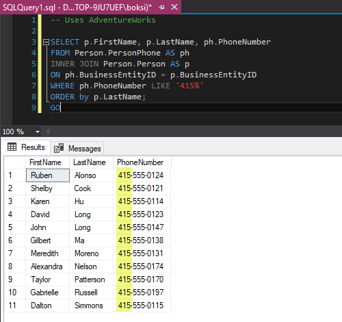 sql 逻辑运算符_SQL Like逻辑运算符介绍和概述-CSDN博客