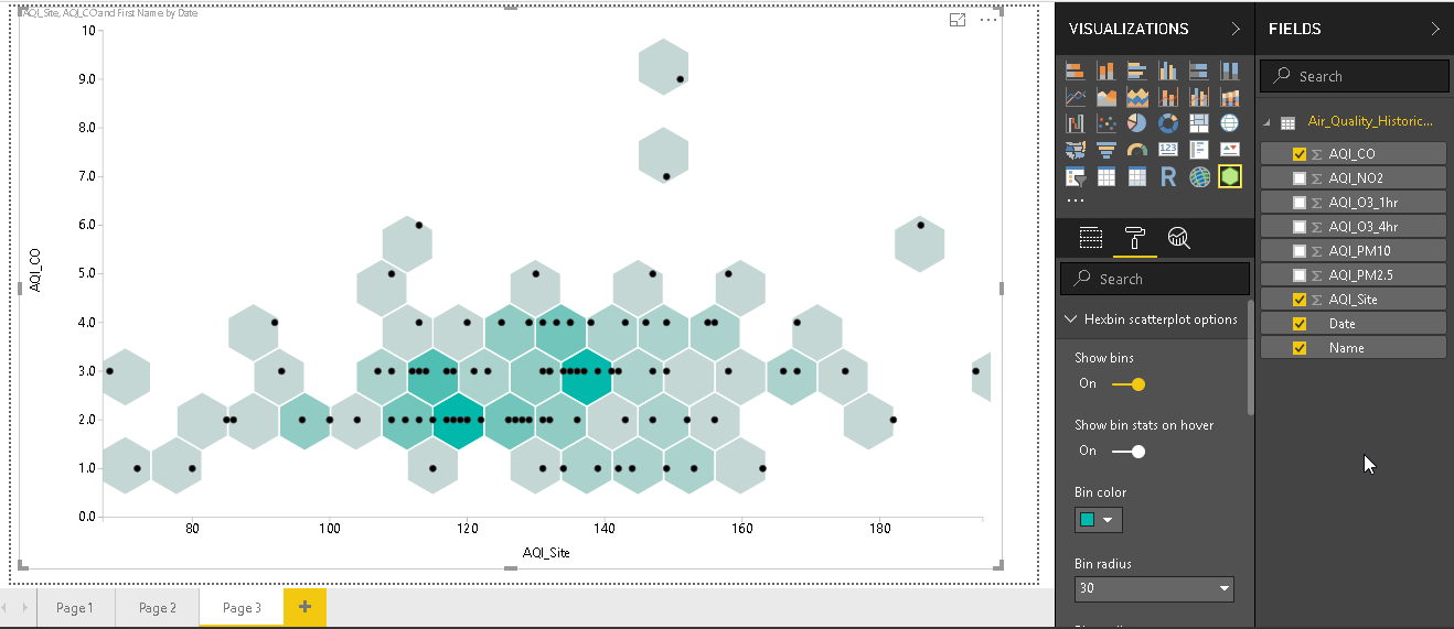 hexbin_Power BI Desktop中的Hexbin散点图_culuo4781的博客-CSDN博客